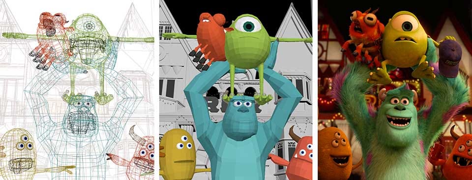 Pixar Charakterdesignprozess