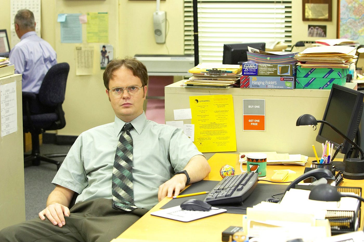 Dwight Schrute Naambadge