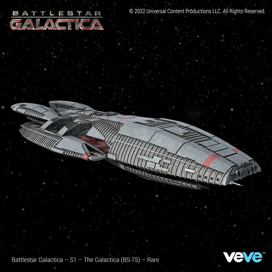 The Original Battlestar Galactica Bsg Battlestar Galactica Ship