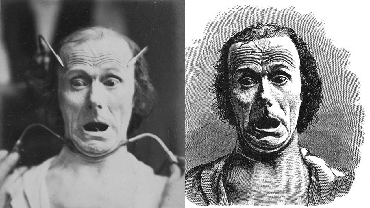 Charles Darwin Facial Expressions