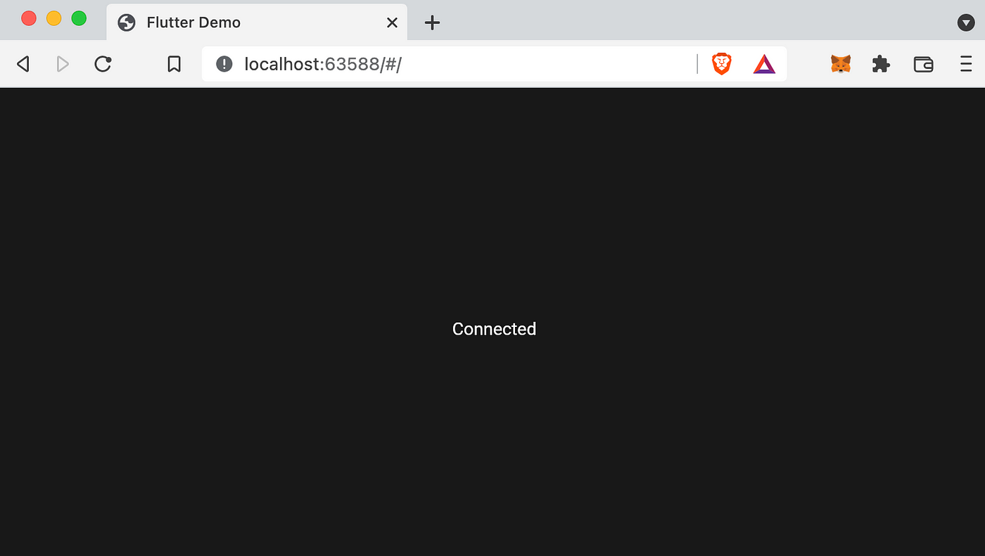 MetaMask App Login in Flutter using Bloc MetaMask App Login in Flutter using Bloc