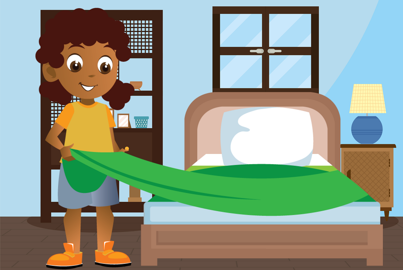 Animations Make The Bed