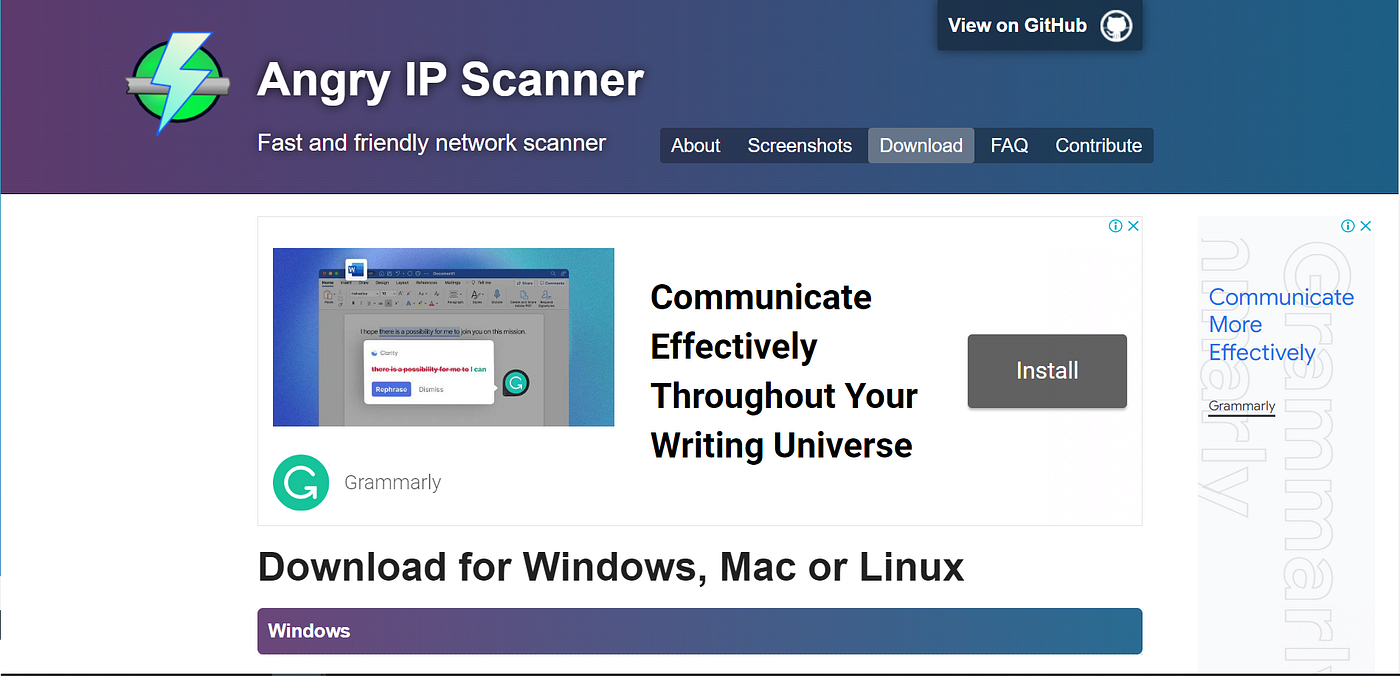 Angry Ip Scanner For Linux 353 Encontrando E Acessando Câmeras E