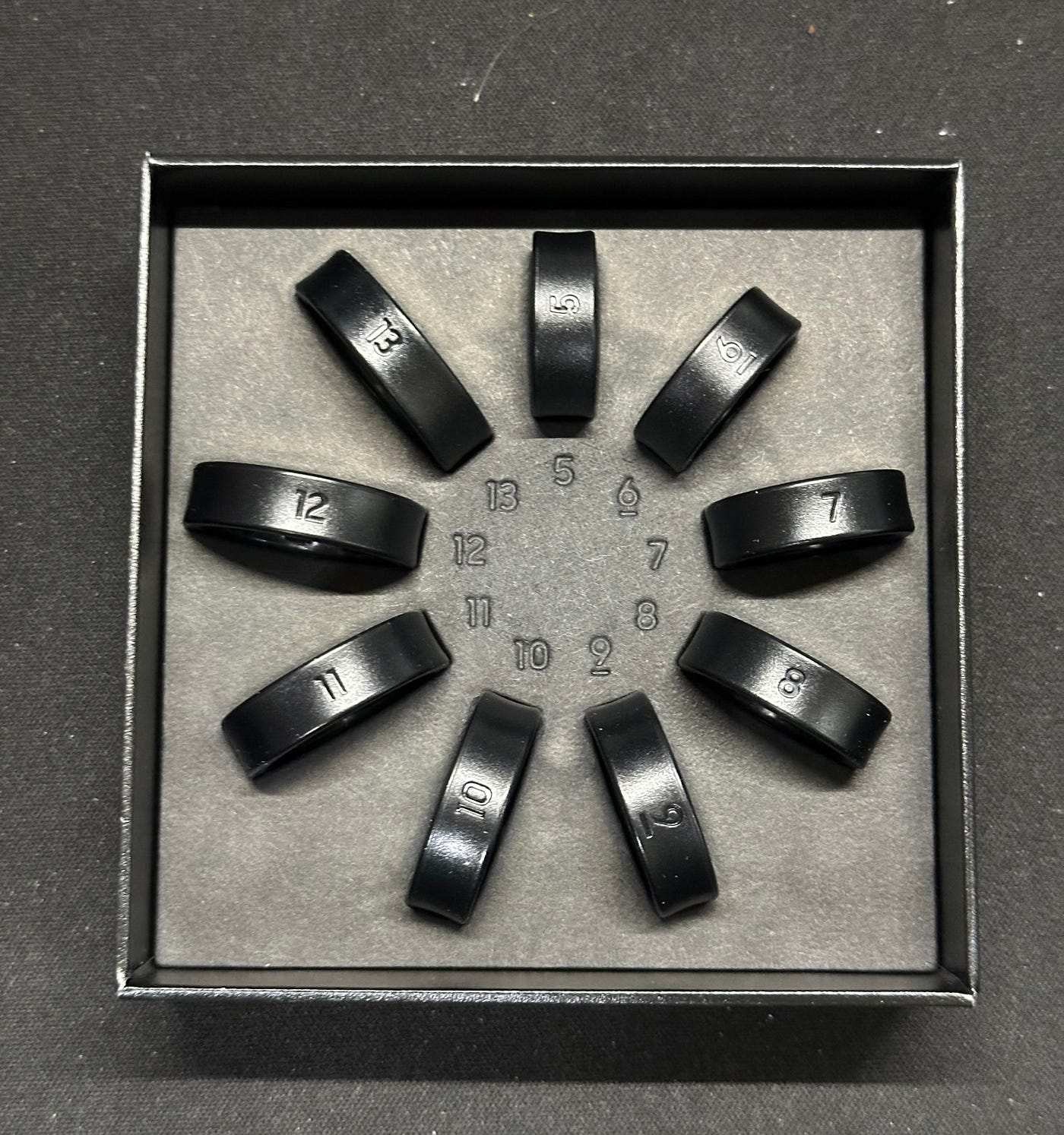 Gabit Smart Ring Sizing Kit Smart Ring Sizing Kits. My Attempt To Get ...