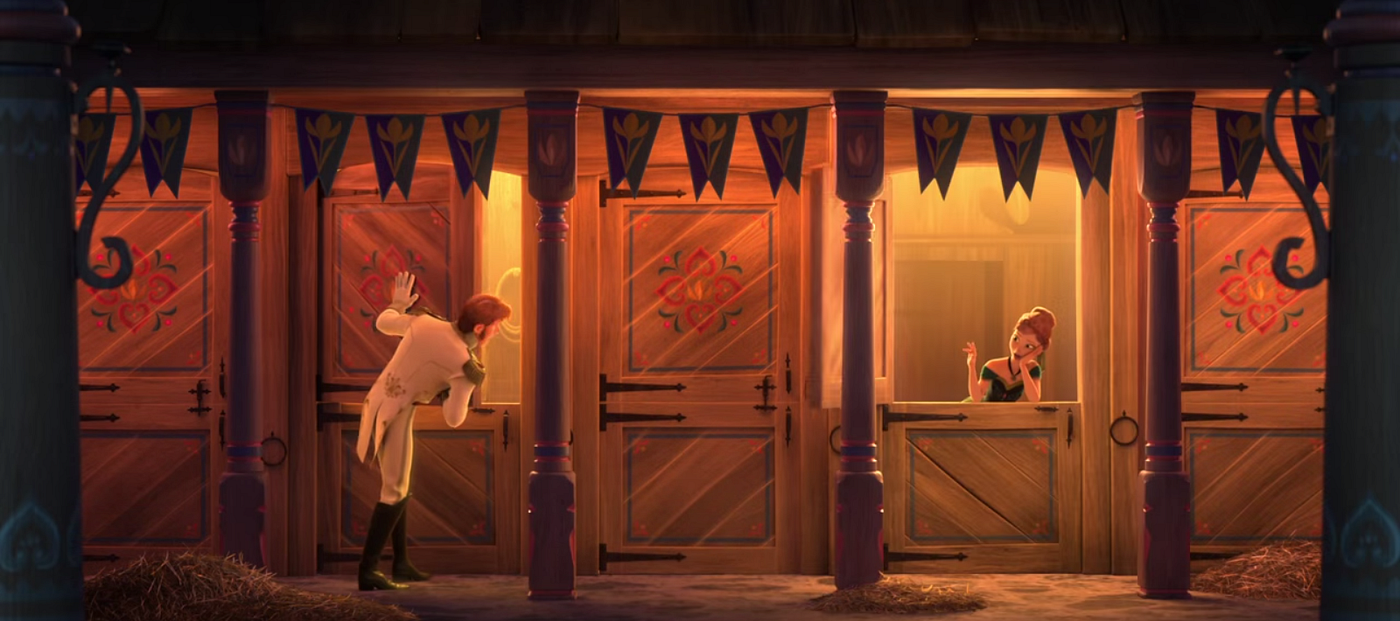 Love Is An Open Door Frozen