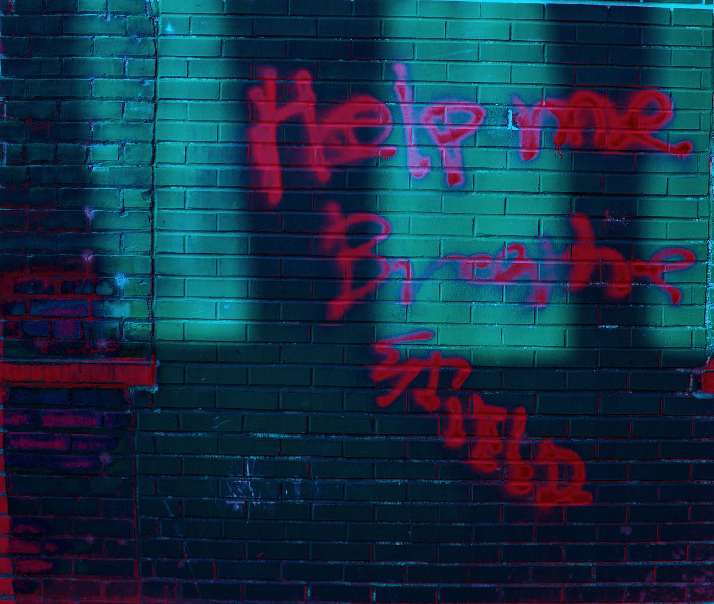 Neon Graffiti Katie Background