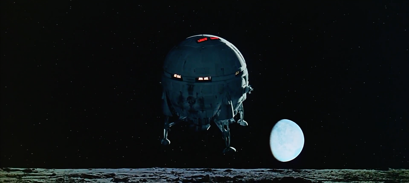 2001 A Space Odyssey Monolith Moon
