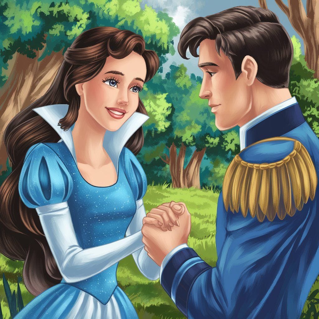 Prince And Princess In Love