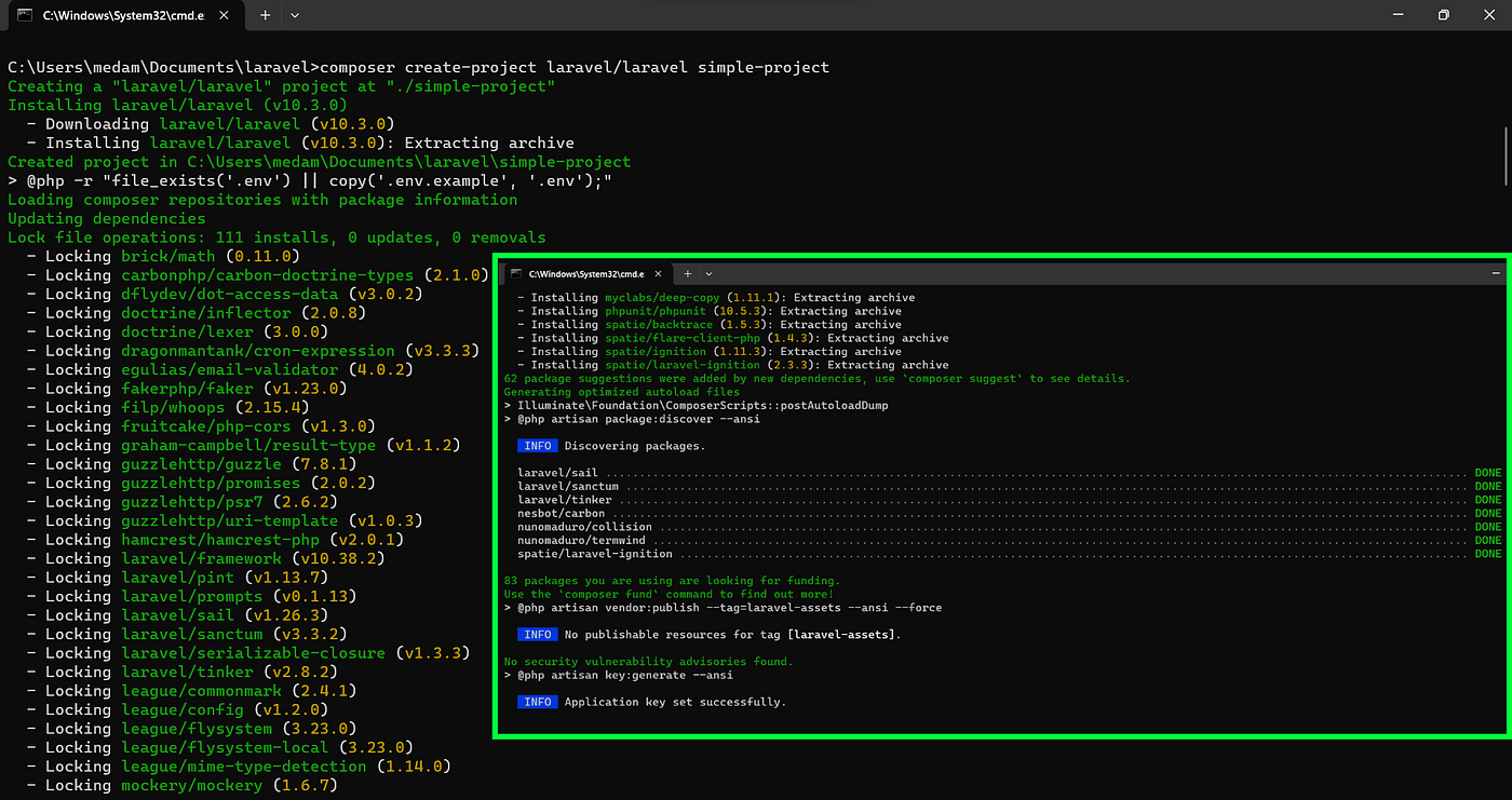 Installation Of Laravel In Windows Software And Web How To Install