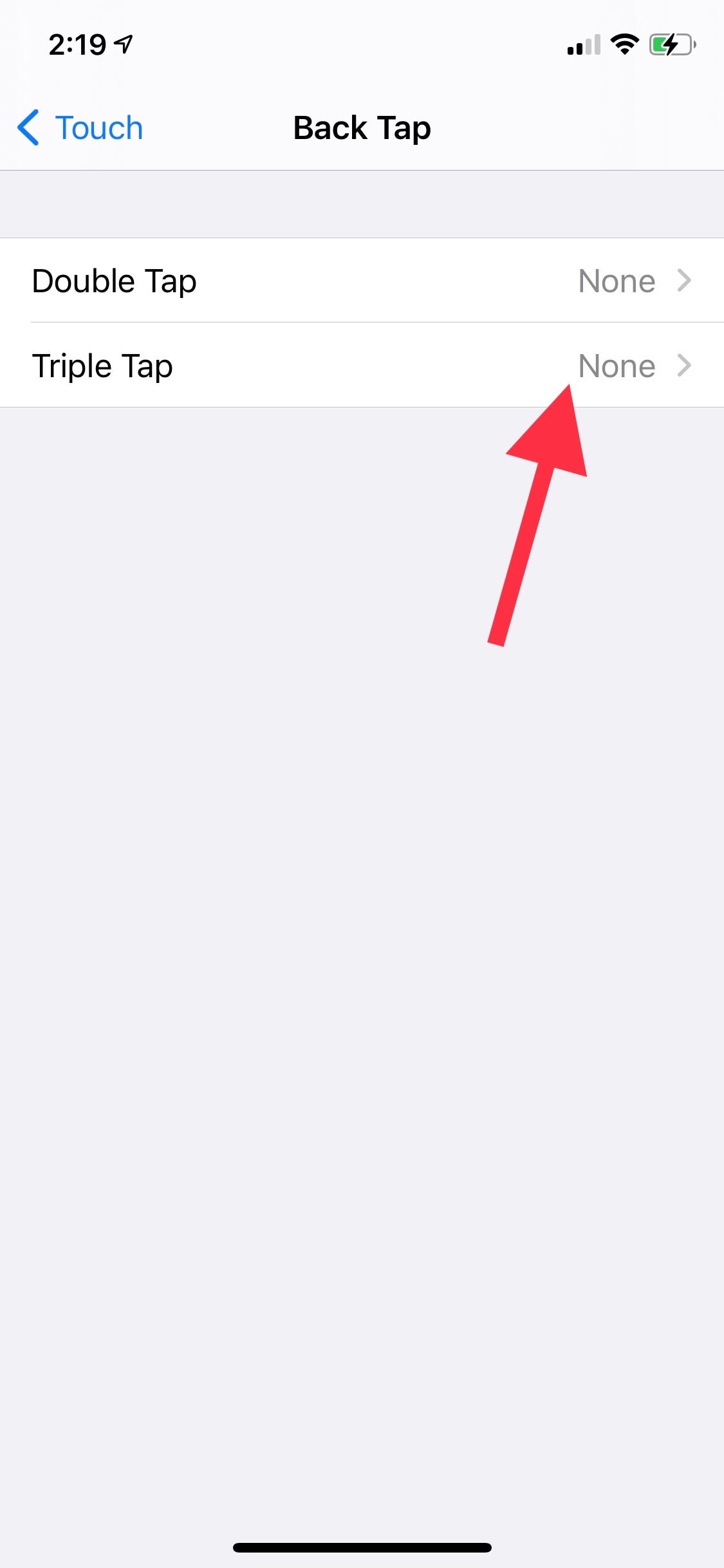 Double Tap For A Rate