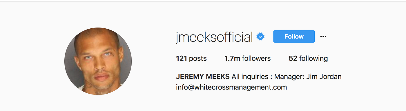 Jeremy Meeks Meme