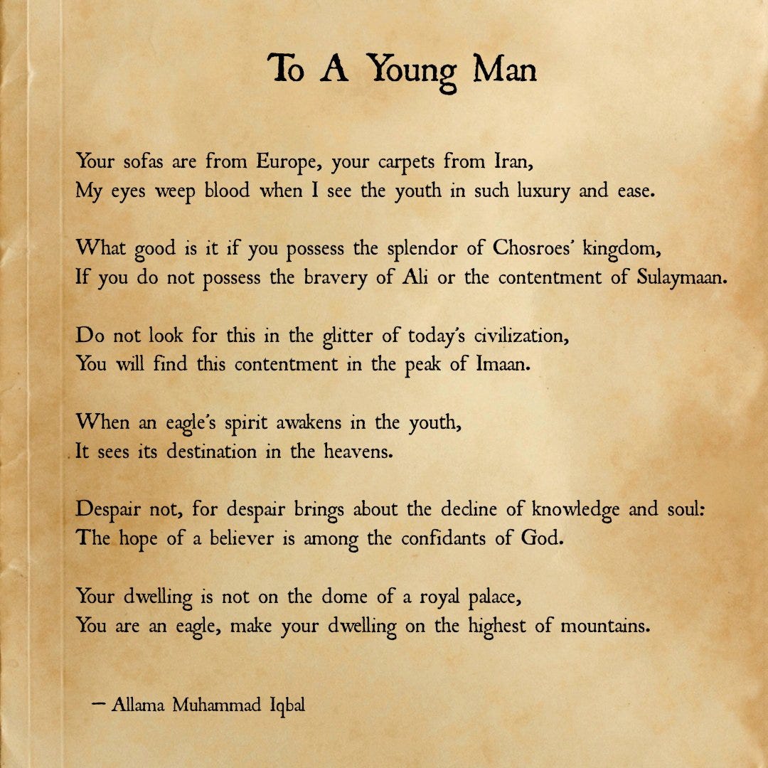 Allama Iqbals Poetry Collection IQBAL's Poetry For Youth Allama