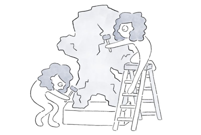 Mistakes Happen Drawing