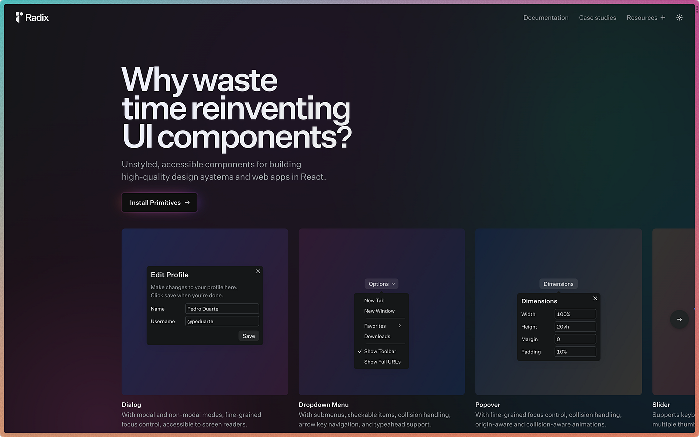 Creating a Design System using Radix🤚 Explore o Elefante do Jogo do ... Creating a Design System using Radix🤚 Explore o Elefante do Jogo do ...
