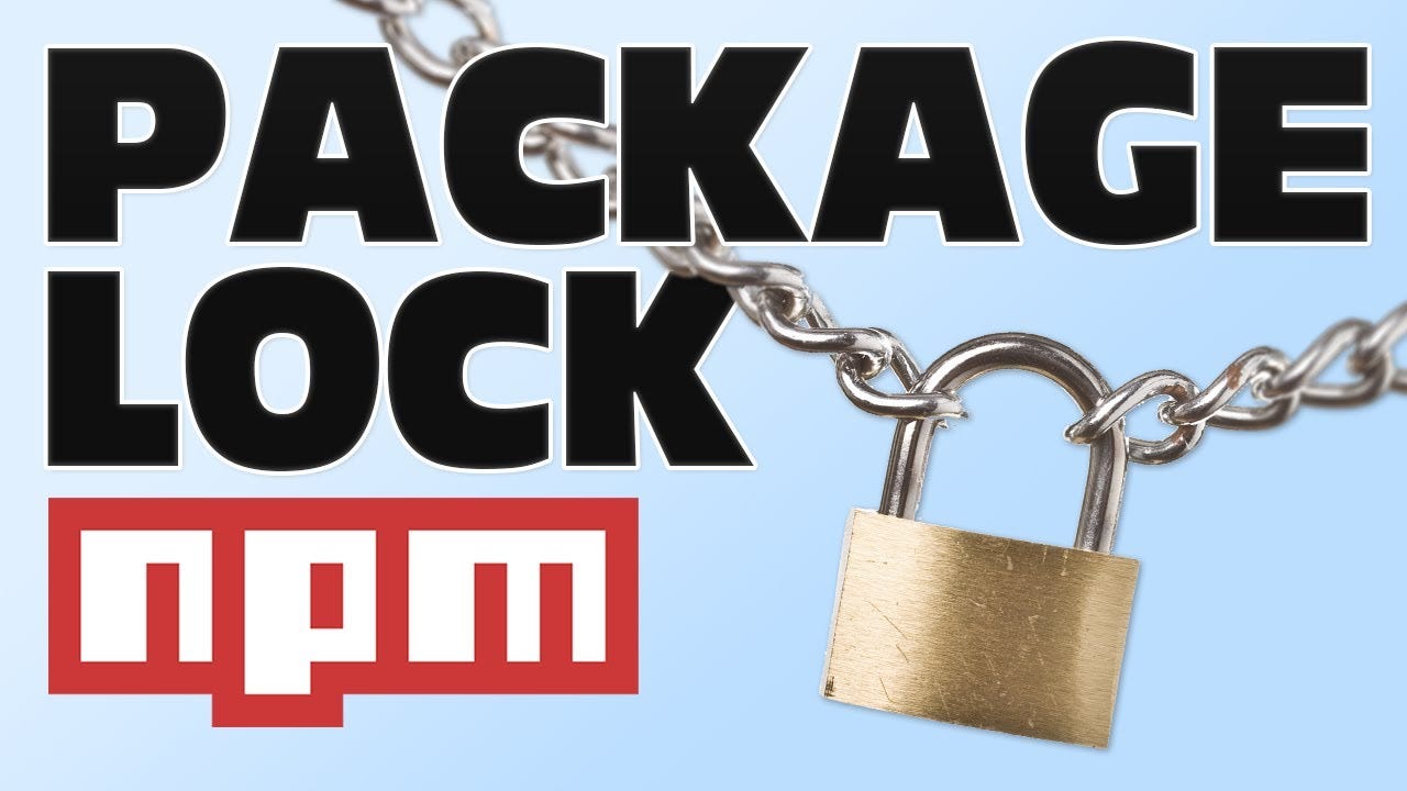 Package Lock Javascript Prevent Building Package Lock.json