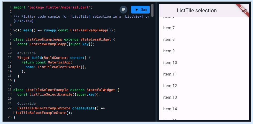 Android How To Create A Gridviewcount Inside Of Listview In Flutter