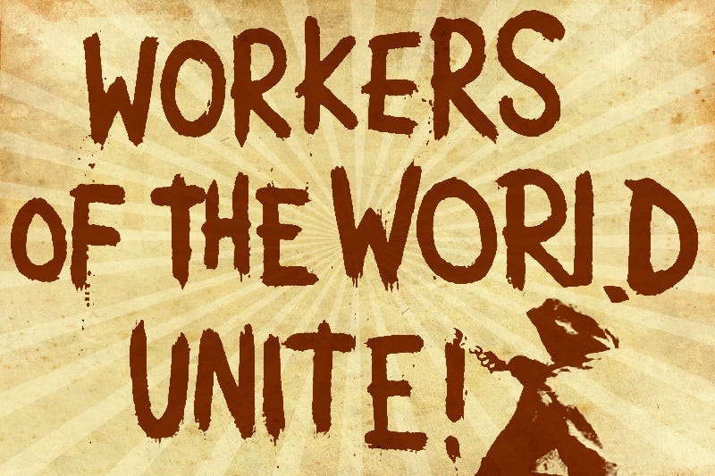 Workers Of The World Unite Wallpaper