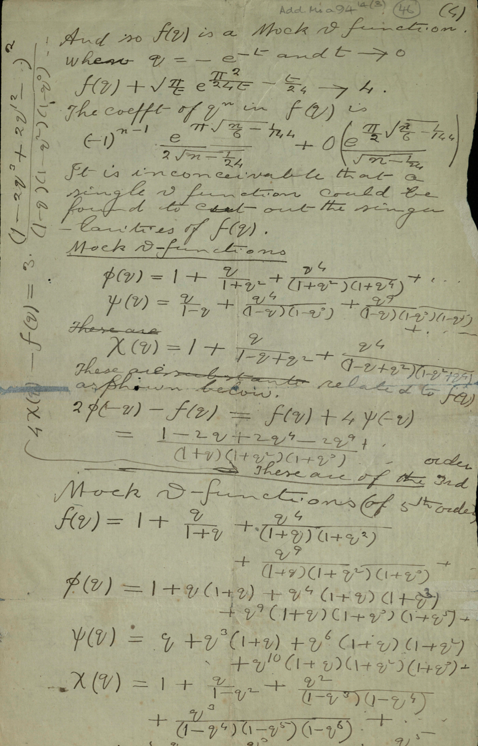 Srinivasa Ramanujan Equation Letter Ramanujan: A Mathematical Genius