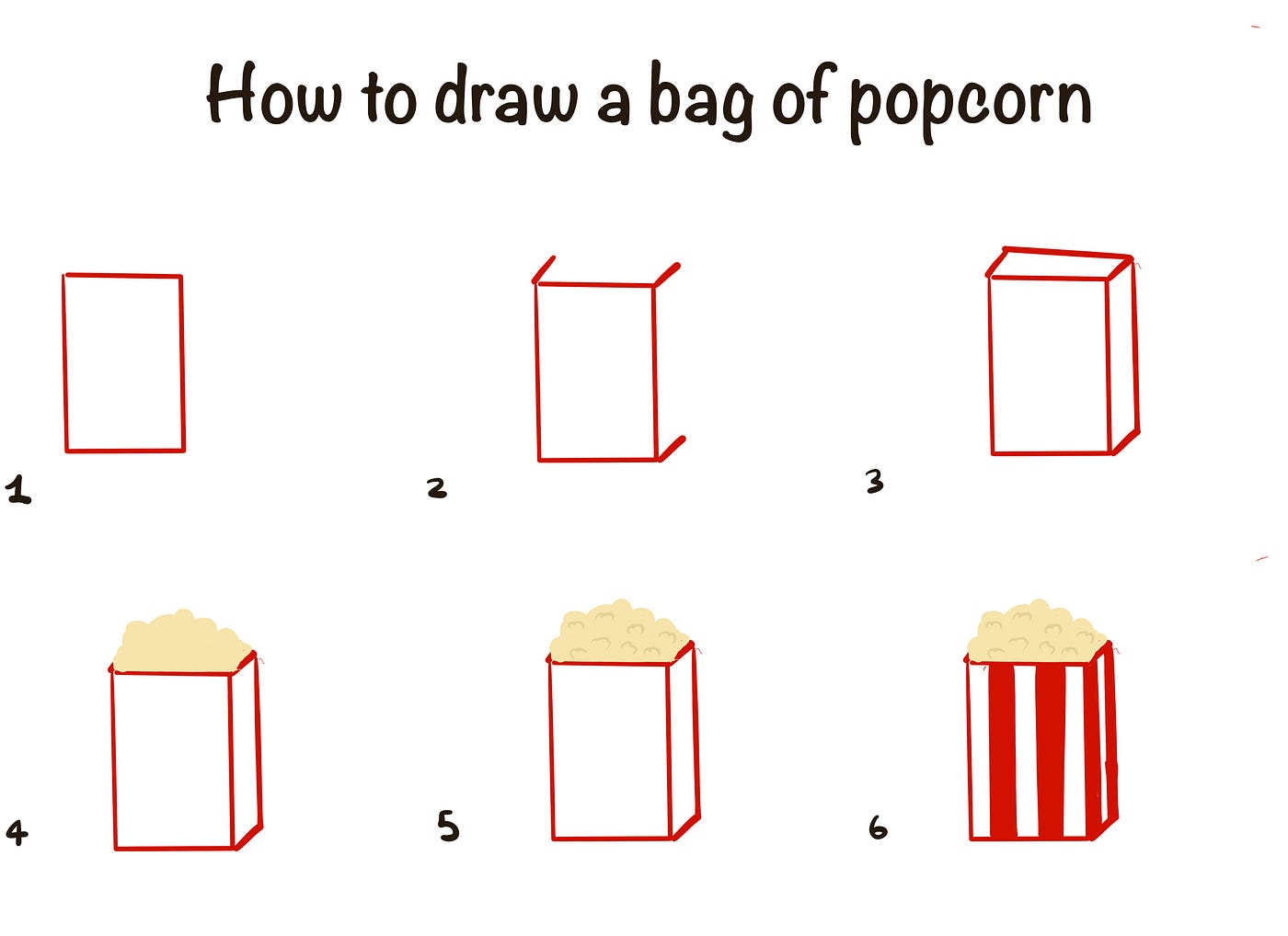 Drawing Step By Step Chip
