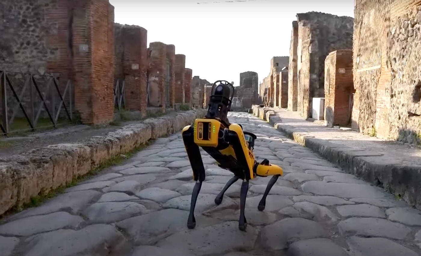 Pompeii Volcano Dog