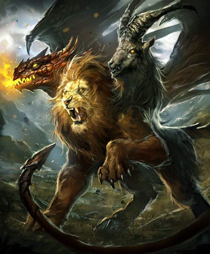 Greek Mythology Chimera