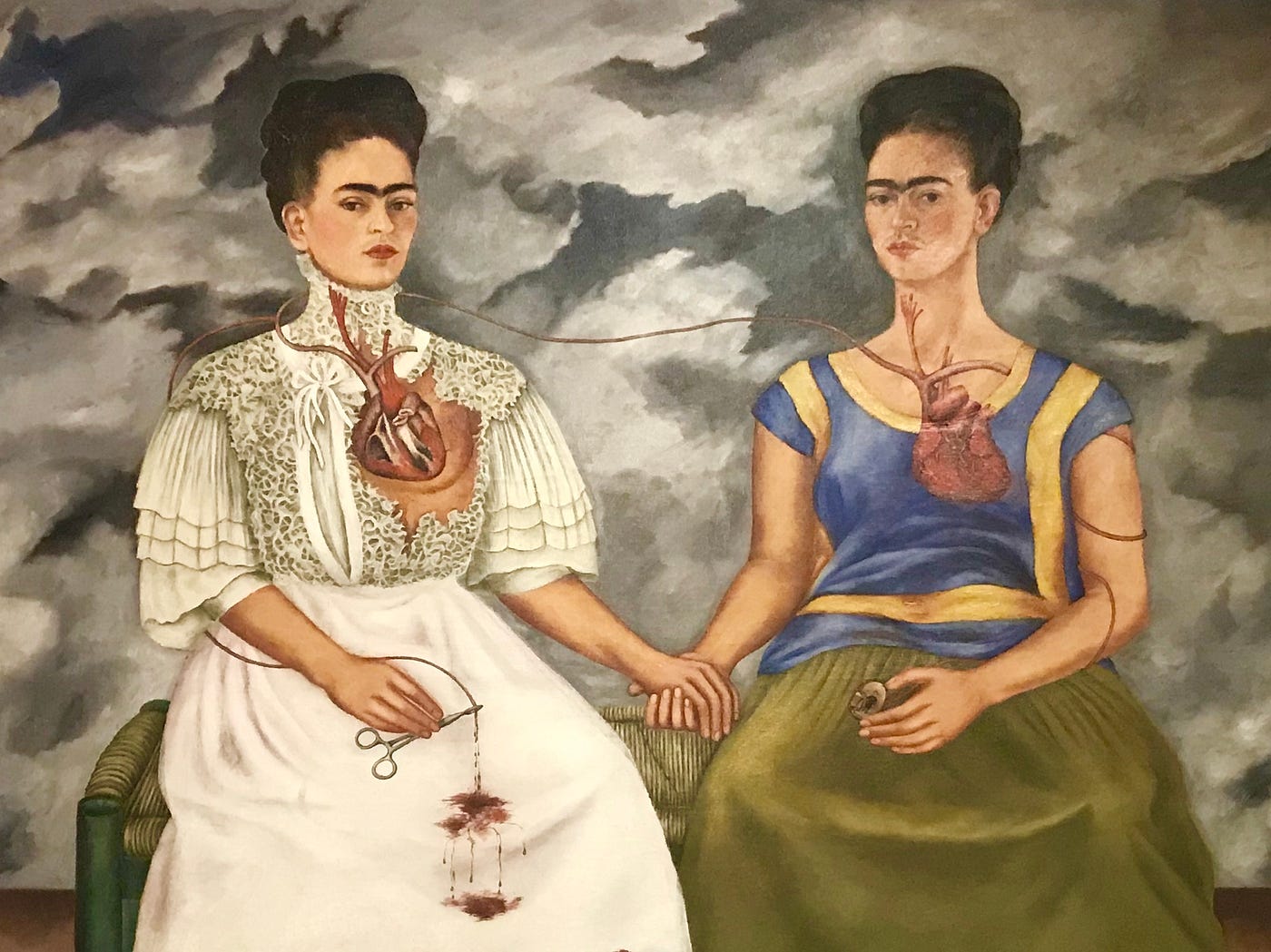 Frida Kahlo Las Dos Fridas Originales