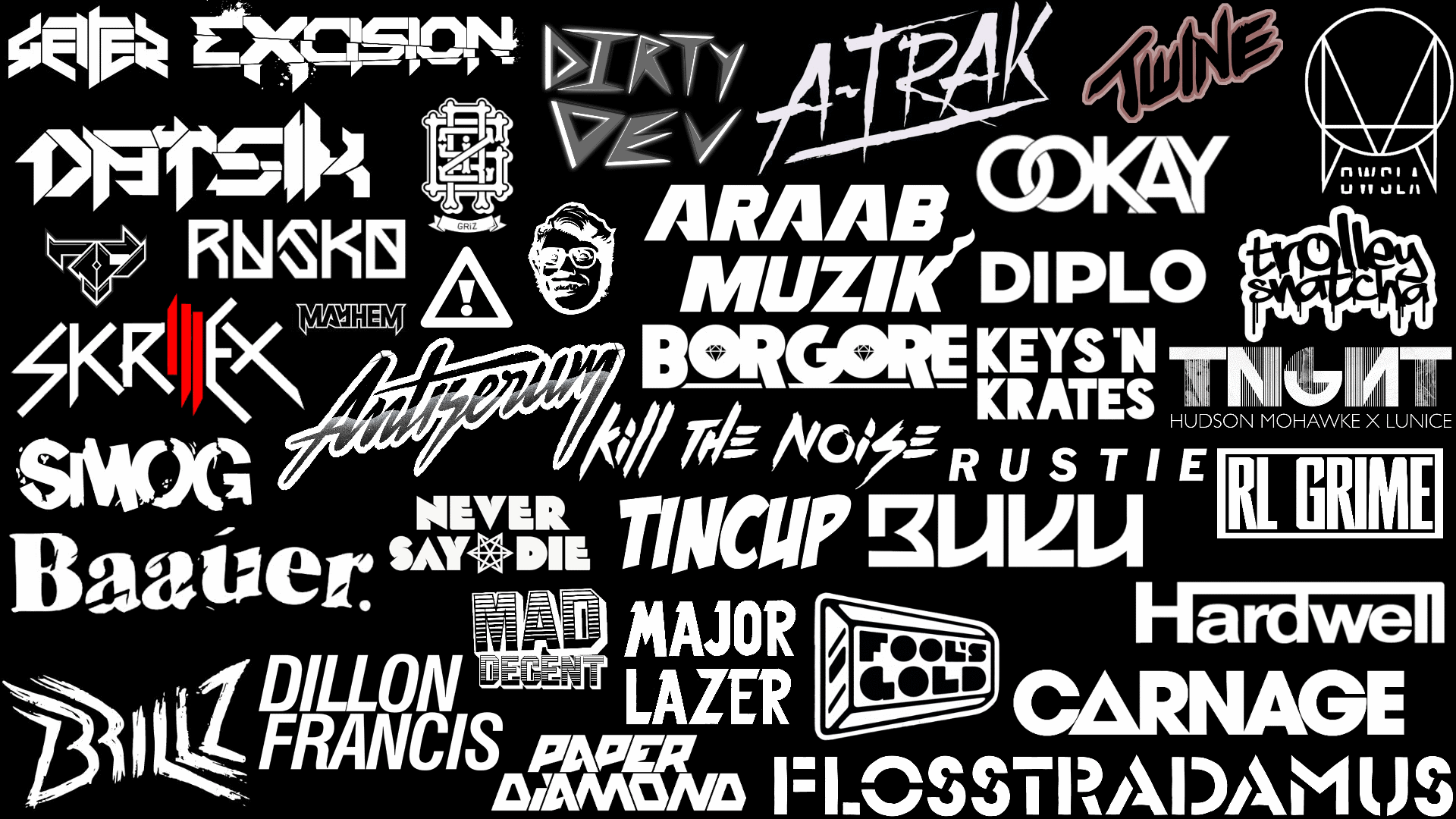 Datsik Logo Wallpaper