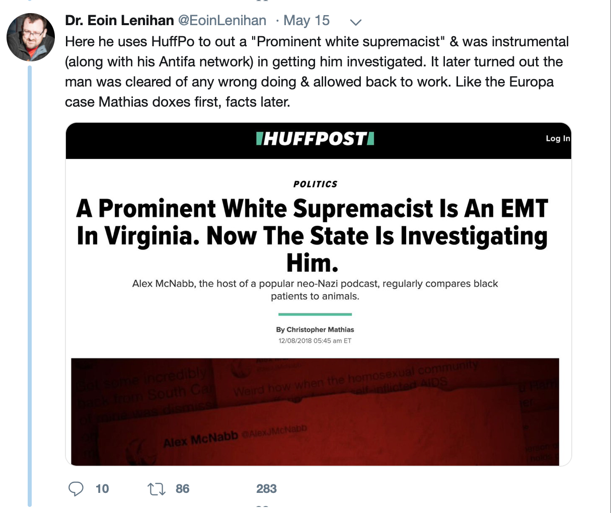Quillette Bias