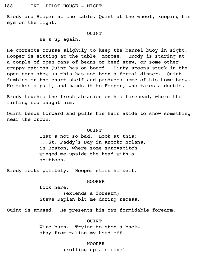Jaws Screenplay