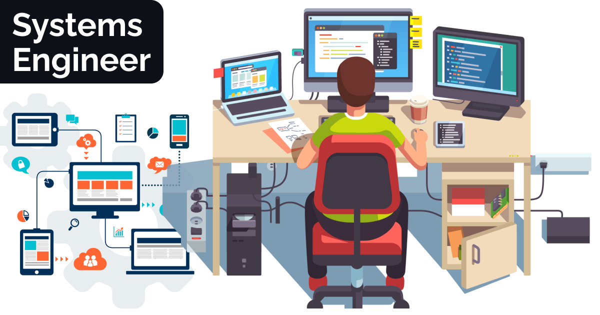 Ingeniero De Software Clipart Der Programmierer Arbeitet An Der