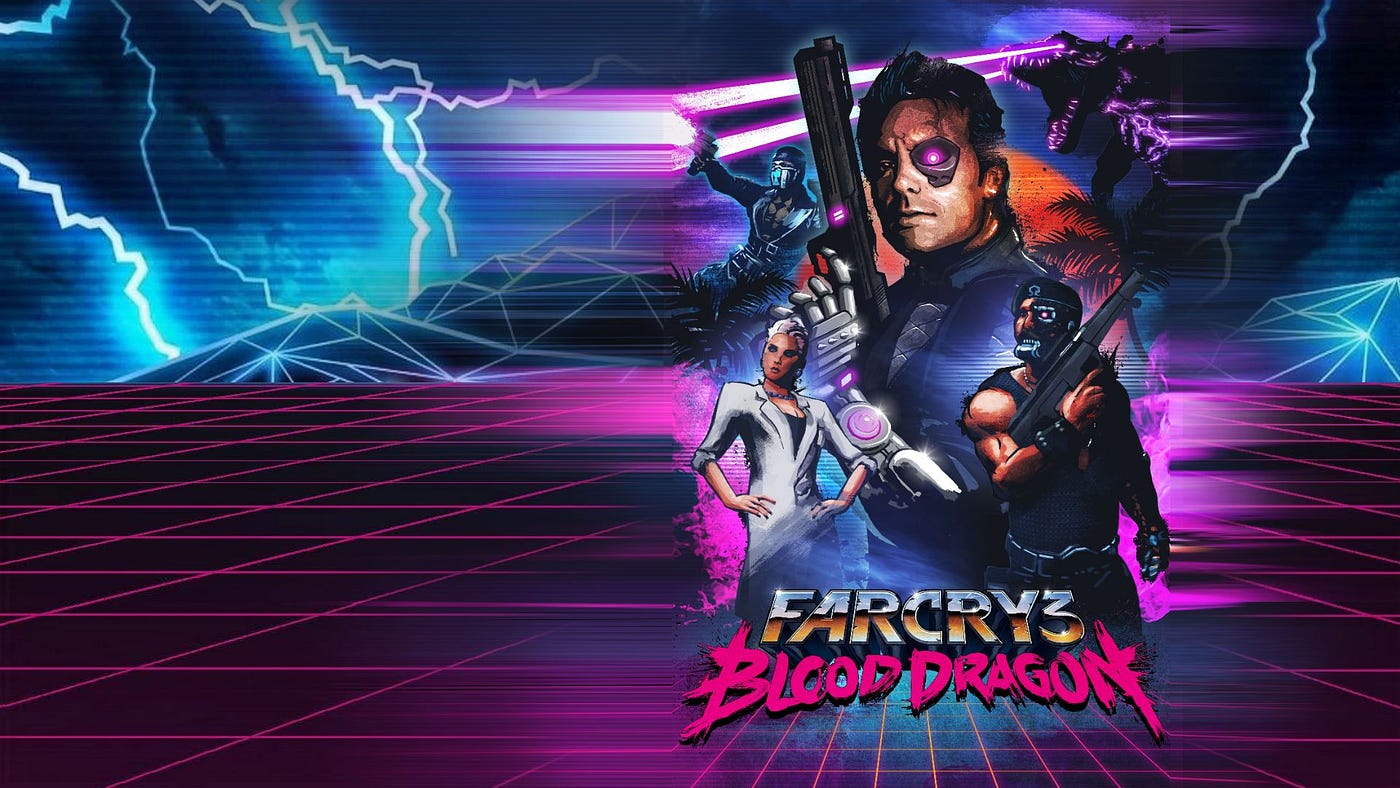 Far Cry 3 Blood Dragon Poster