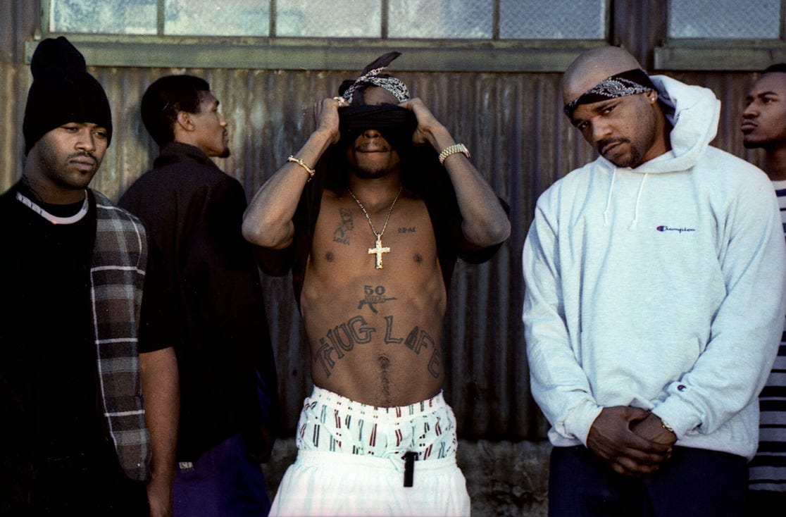 2pac Thug Life Foto's