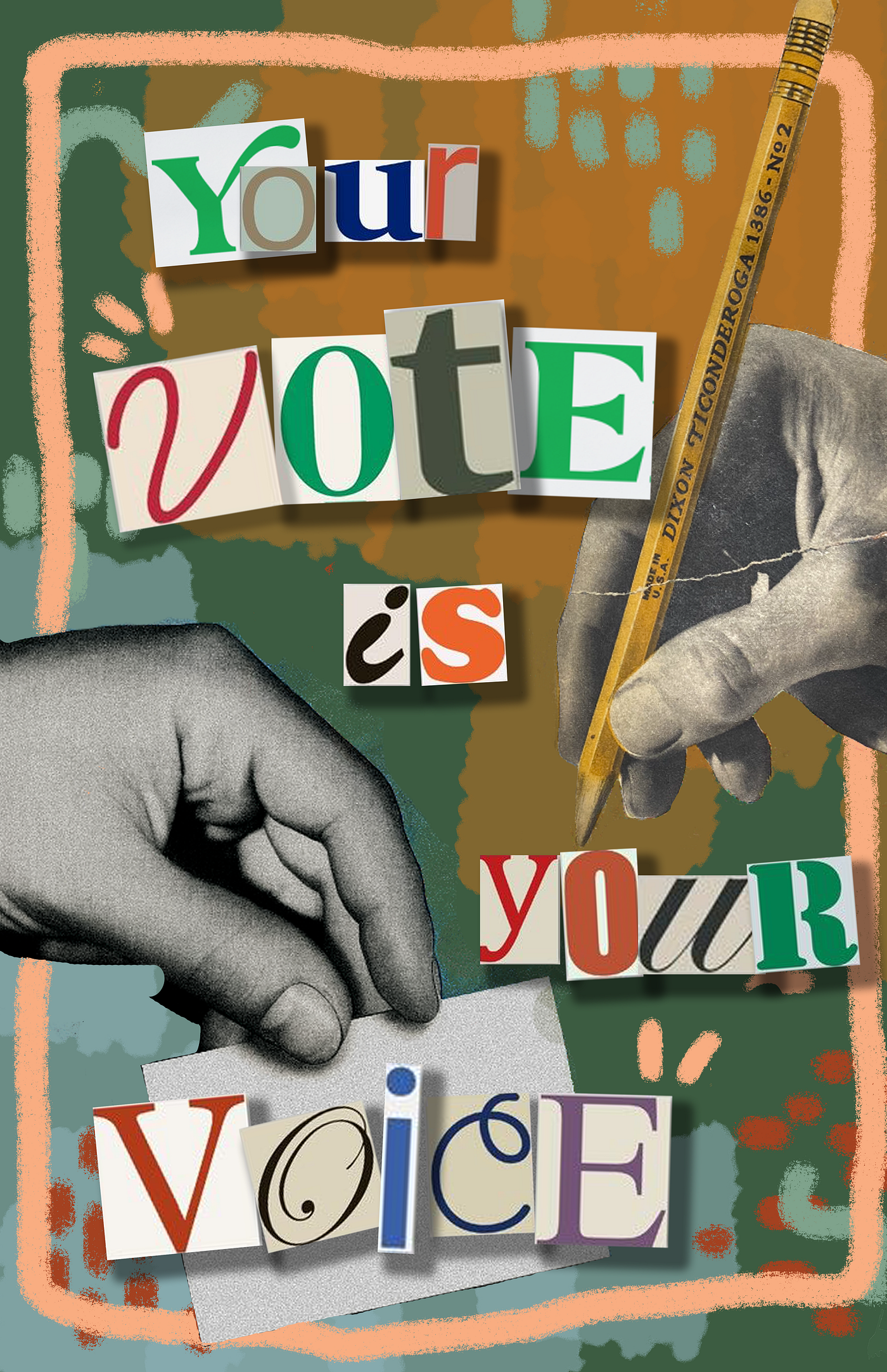 Your Vote Is Your Voice Poster
