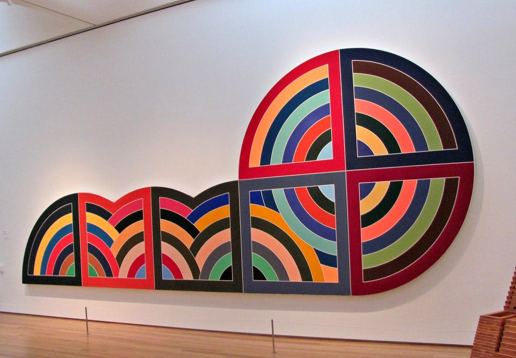 Frank Stella Sculpture Lesson