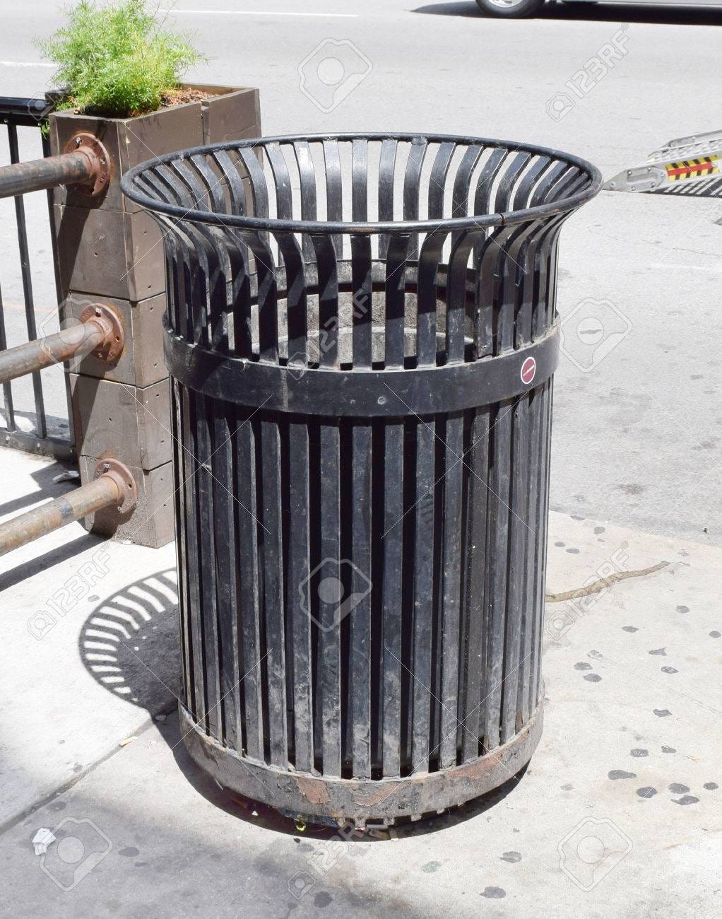 Trash can street store