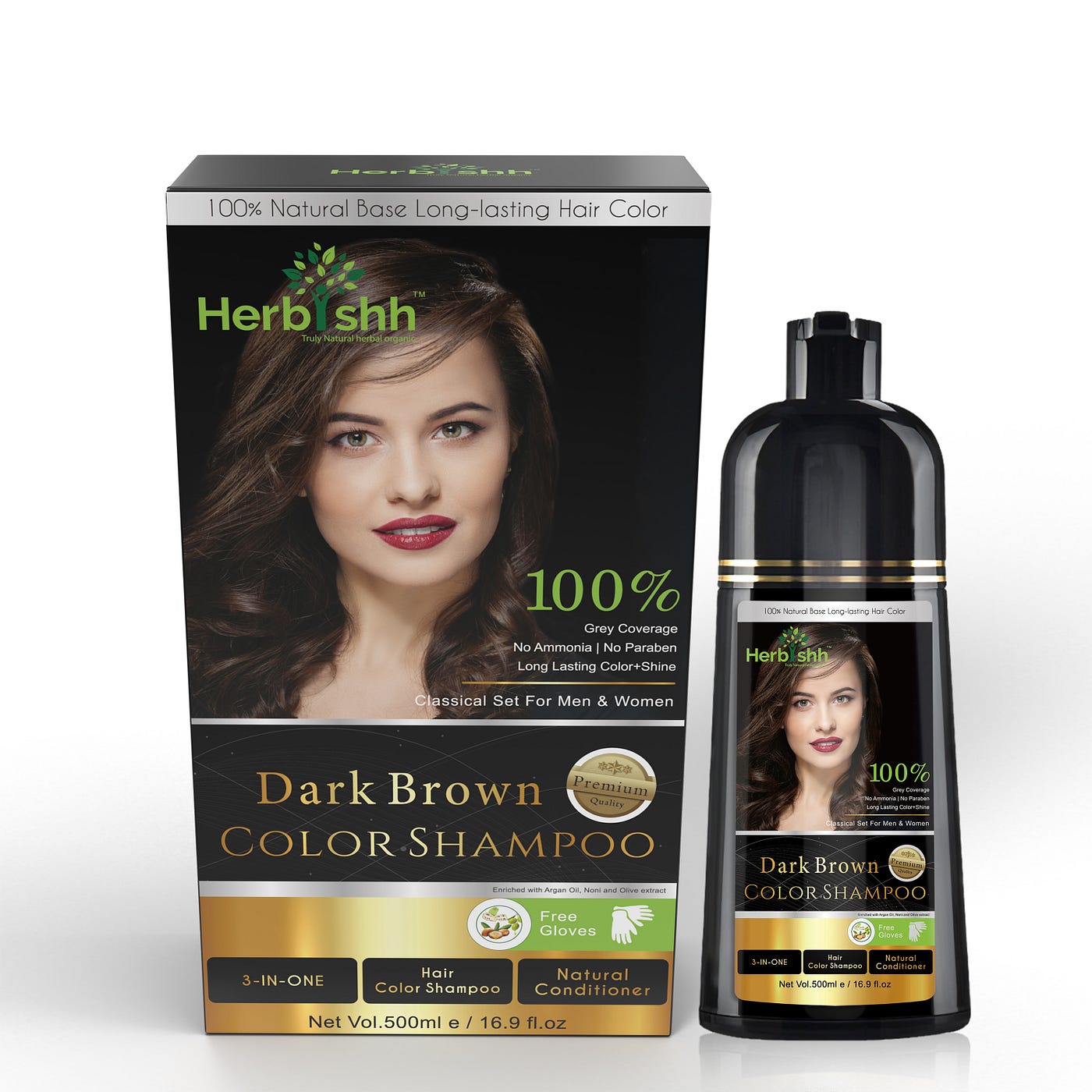 Medium Chocolate Brown Hair Argan Oil
