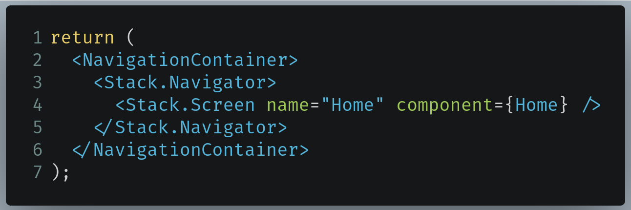 How to change NavigationContainer Background Color in React Native
