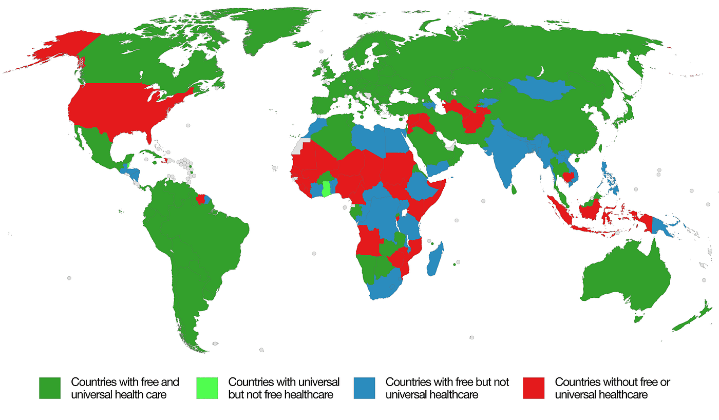 Third World Countries Map