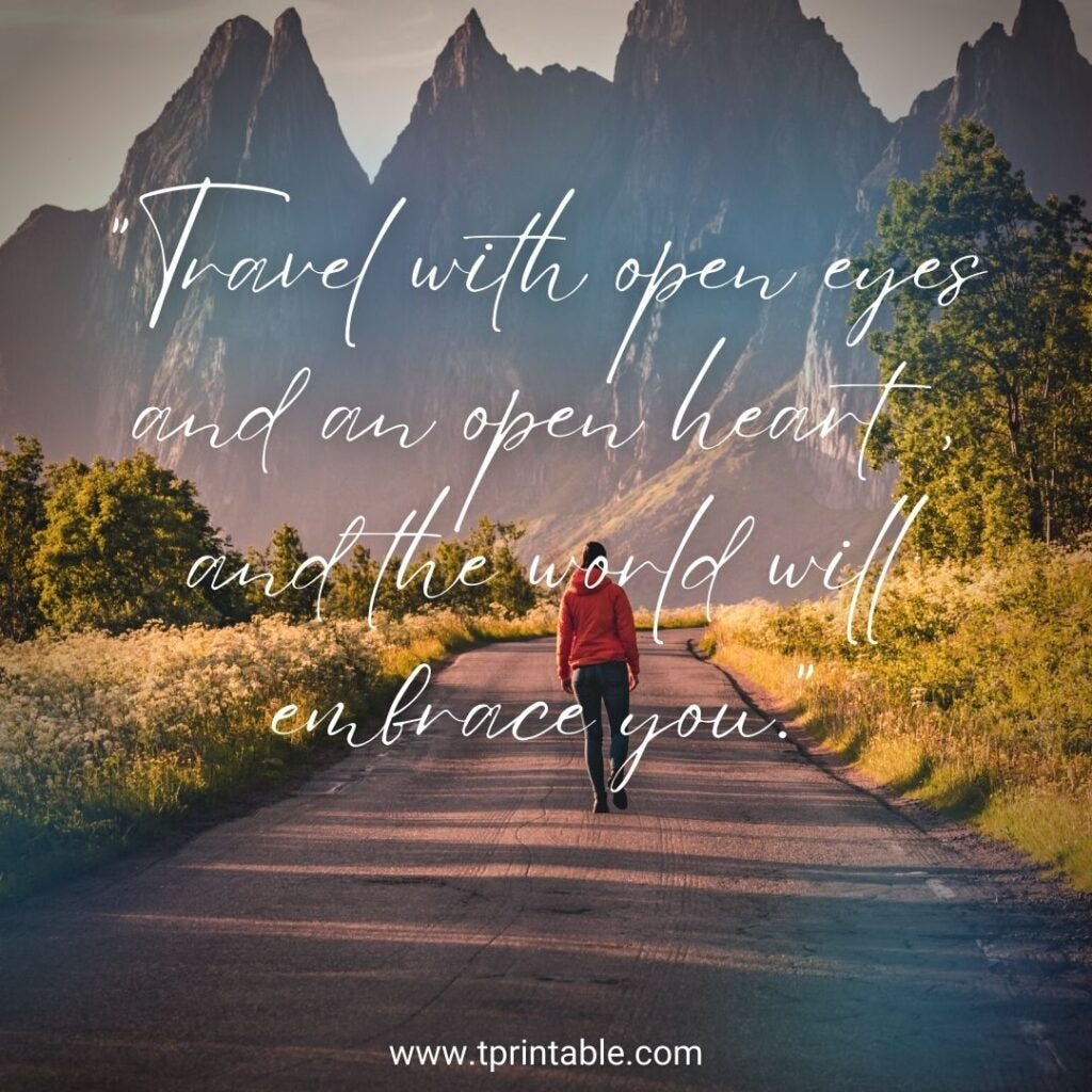 Embracing Travel Quotes