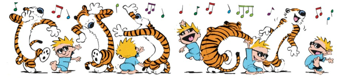 Happy Dance Calvin And Hobbes