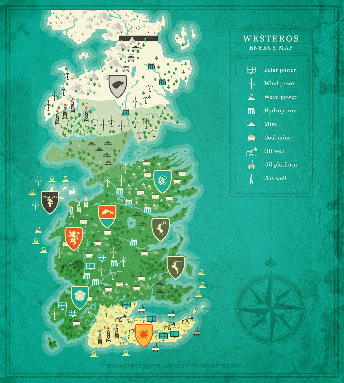 Nerdovore Maps And Family Trees Of Westeros Nerdovore: Maps And Family