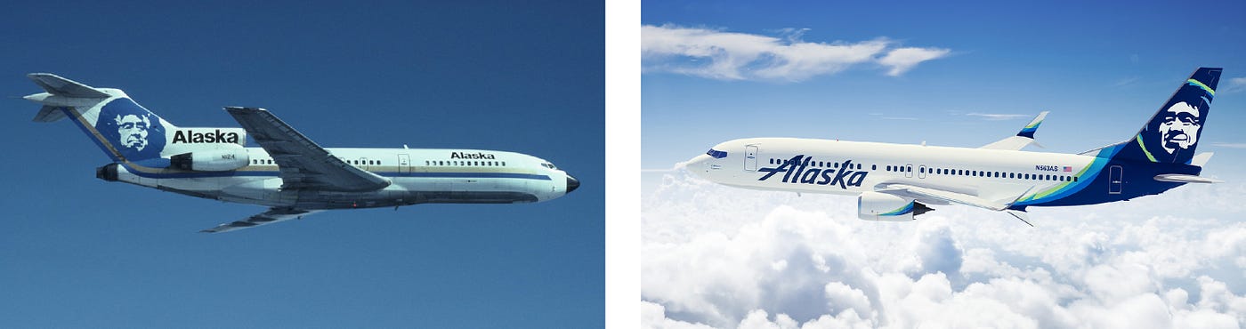 A Closer Look At The 2016 Alaska Airlines Rebrand Look And Logo Medium