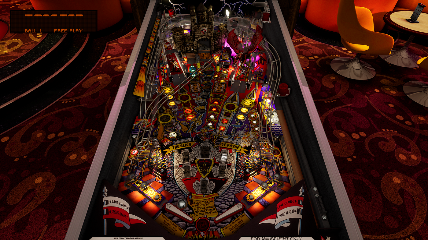 Ps3 The Pinball Arcade Medieval Madness Full Game To Wizard Mode