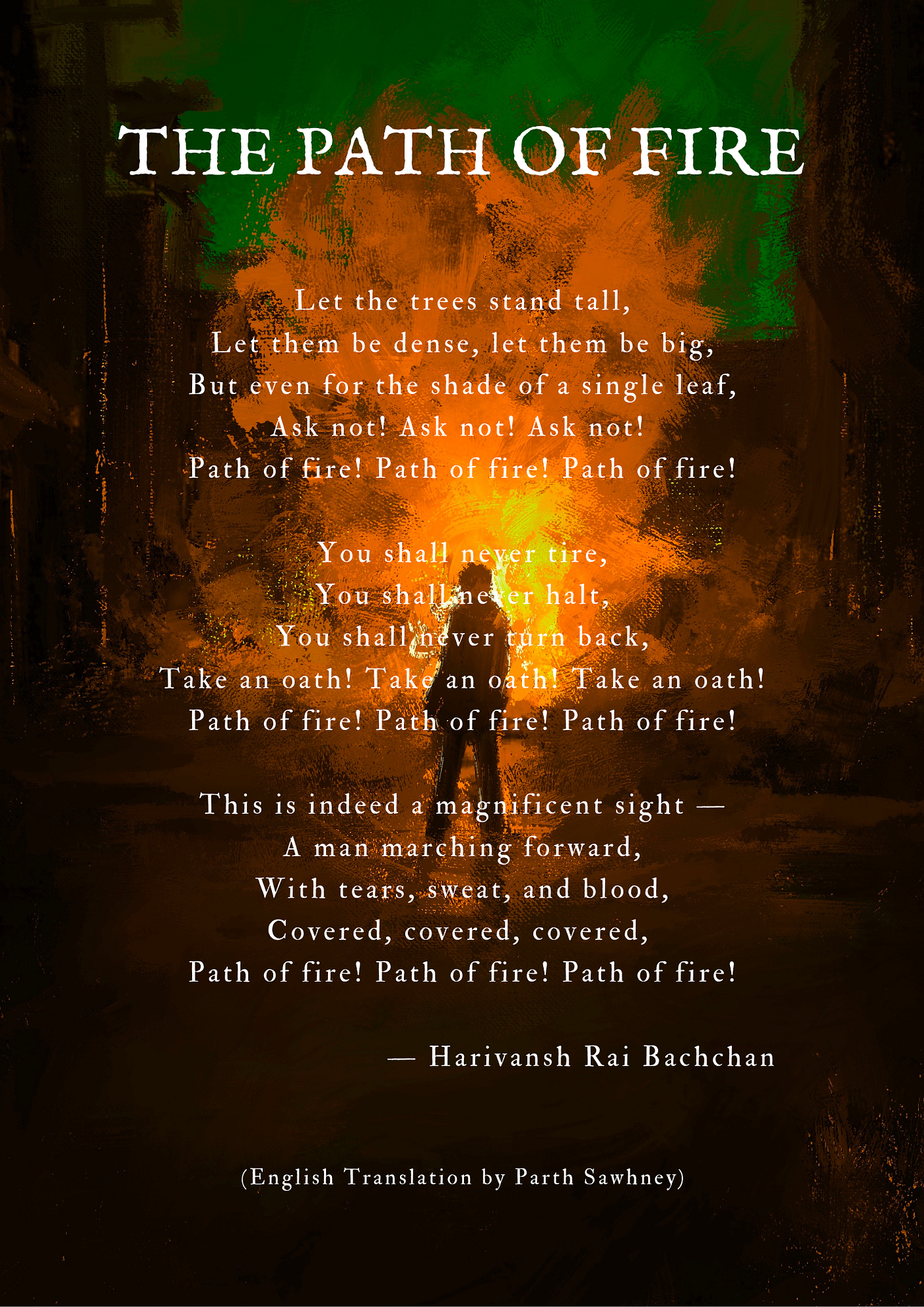 Blood Poem In English