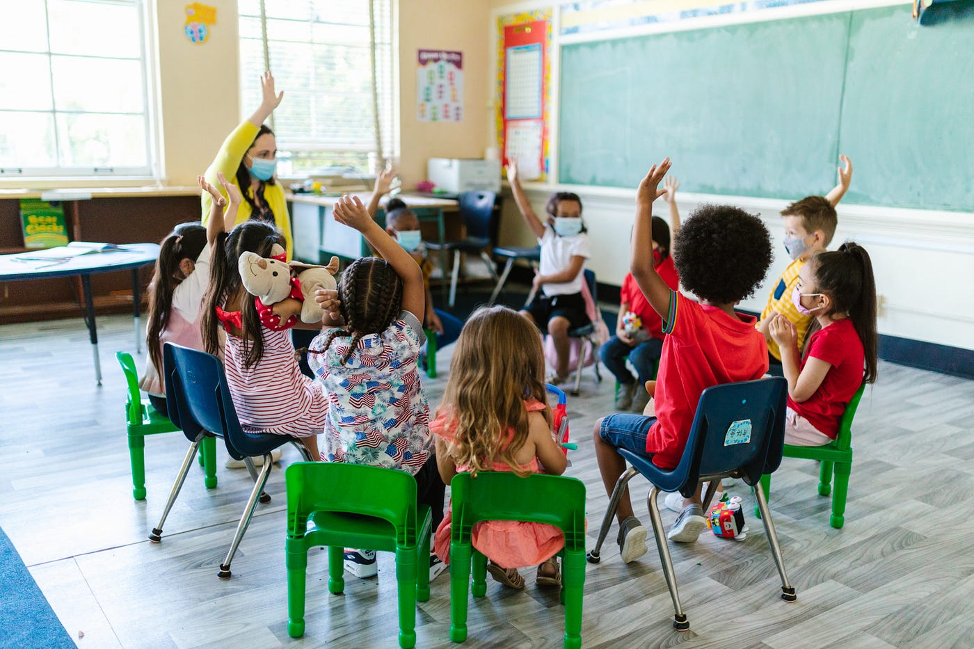 Multicultural Friends With Special Needs Vector Of Inclusive Education