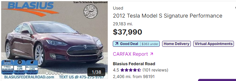 Which year tesla model s to buy store