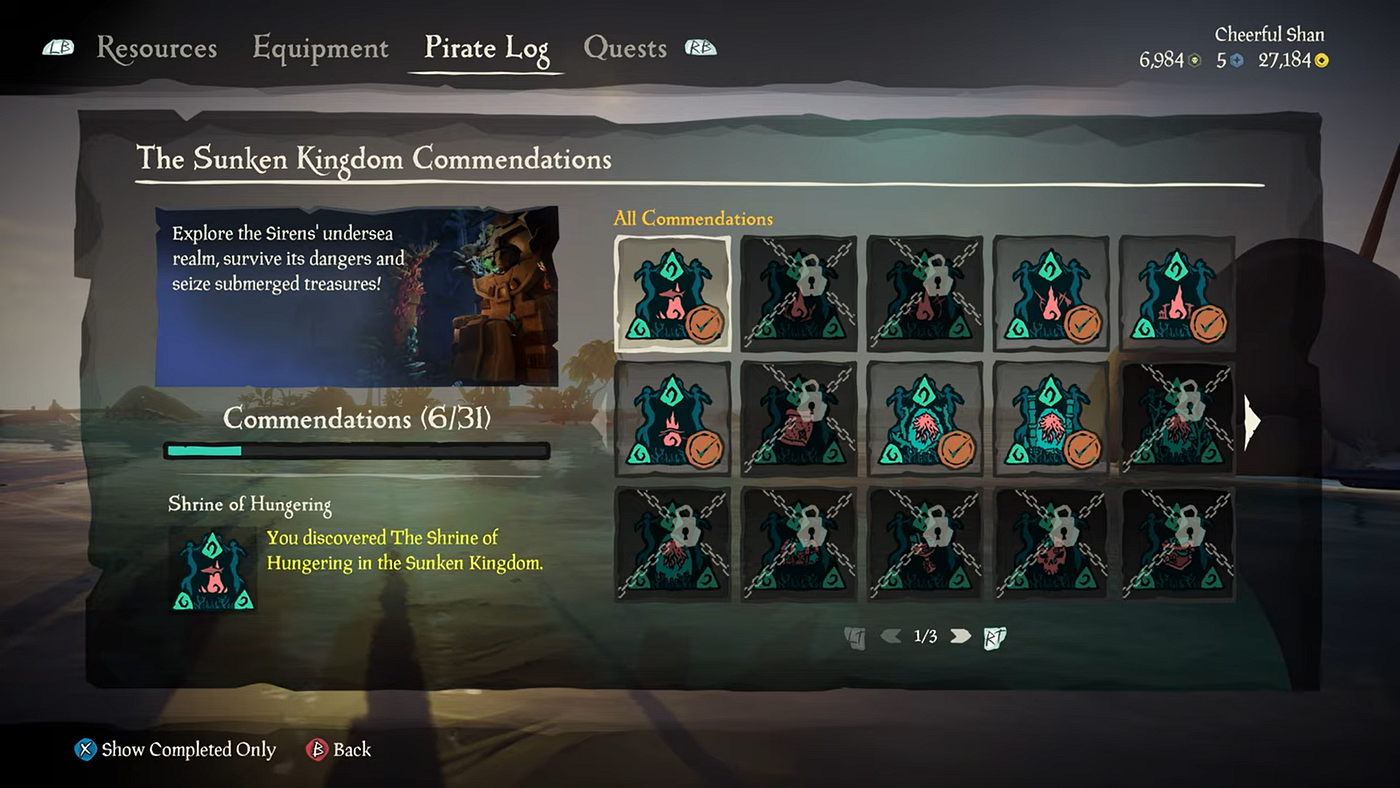 Black Hole Commendations