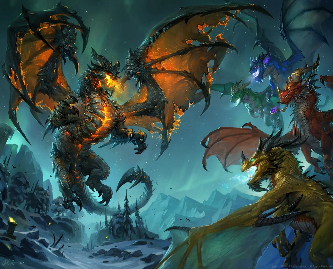 League Of Legends Shyvana Dragon Form