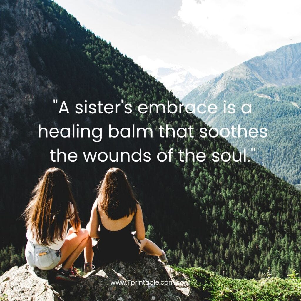 Sister Relationships Quotes