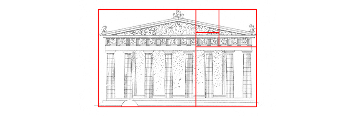 Parthenon Golden Ratio